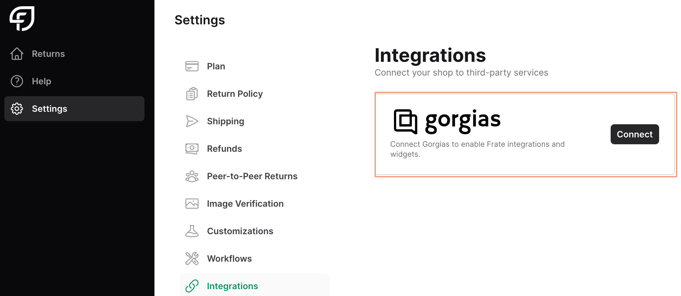 Frate Returns & Recommerce